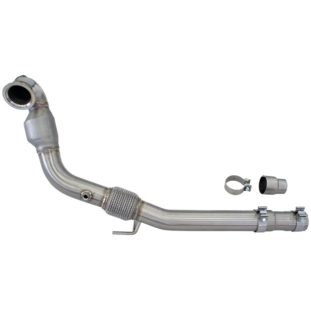 Invidia Down Pipe w/High Flow Cat - VW Golf GTI Mk7, Mk7.5 HS13GF7DPC ...