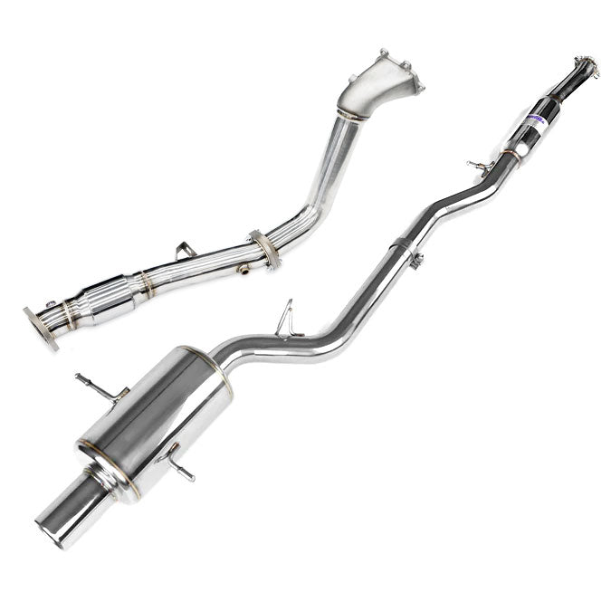 G200 Turbo Back Exhaust w/Hyperflow Down Pipe - Subaru Forester XT SG ...